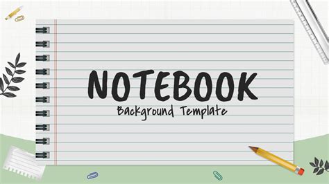 Image result for Spring Notebook Ppt Design