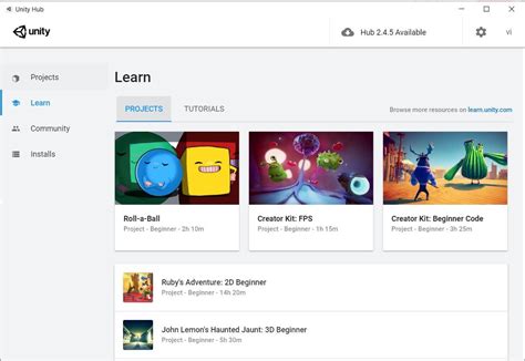 Image result for Screen Unity New Project