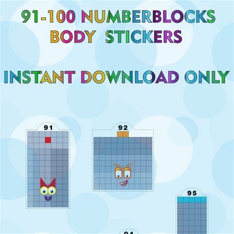 Image result for NumberBlocks 91