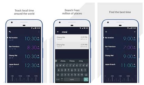 Image result for Large. Time Display On the Android