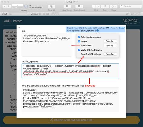 Image result for FileMaker Insert From URL Curl Example