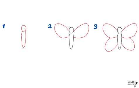 Image result for How to Draw a Simple Butterfly