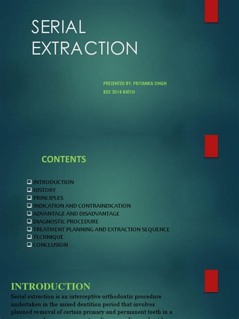 Image result for Serial Extraction Process