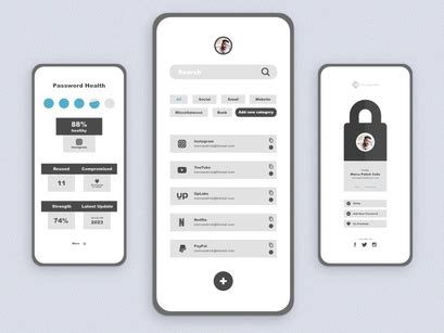 Image result for Password Manager UI