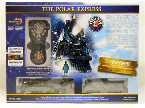 LIONEL HO SCALE POLAR EXPRESS TRAIN SET sleigh