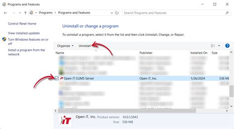 Image result for Uninstall Control Panel
