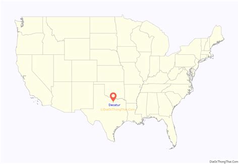 Image result for City of Decatur TX Map