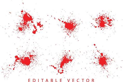 Image result for Red Splatter Vector