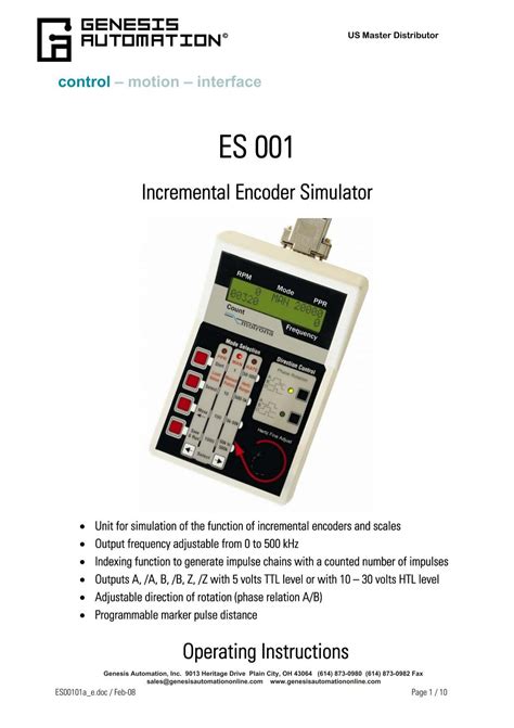 Image result for Automation 1 Encoder Setup