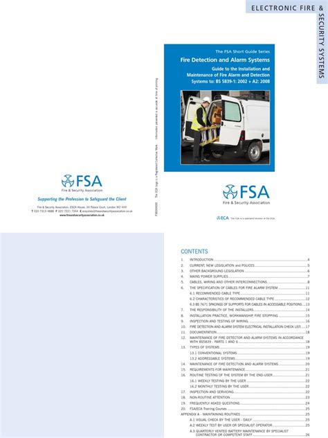 Fire Detection and Alarm Systems BS5839-1 +A2 | PDF | Electrical Wiring ...