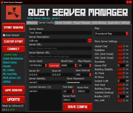 Image result for Rust Server Description Template