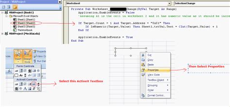 Image result for Populate Button ActiveX