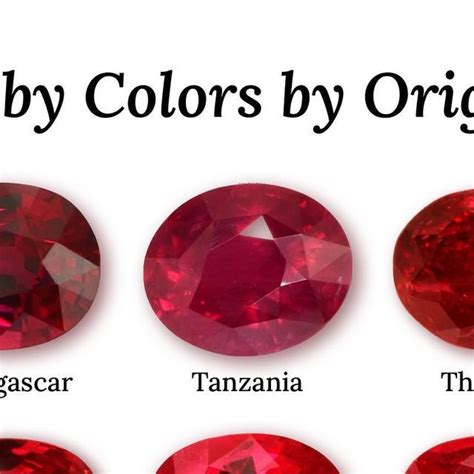 Image result for Ruby Gemstone Colors