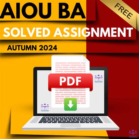 Image result for AIOU Solved Assignment Spring 2024