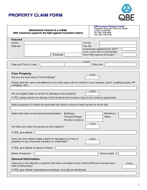Image result for Intact Insurance Property Claim Form