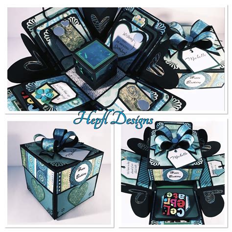 Image result for Exploding Box for Birthday