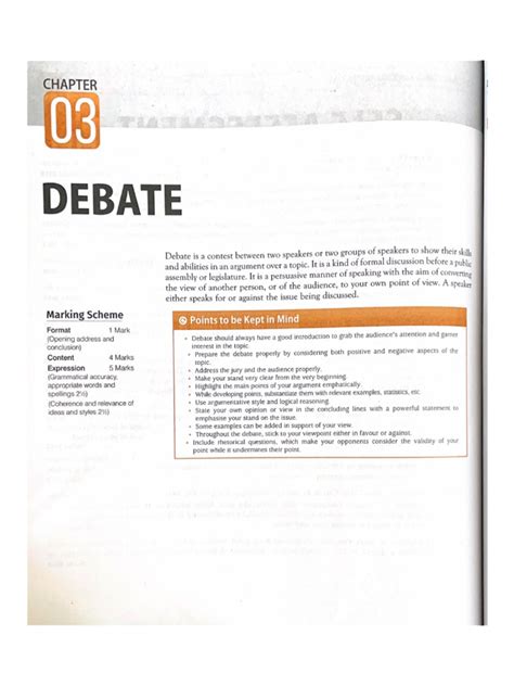 Image result for Debate Writing Class 8