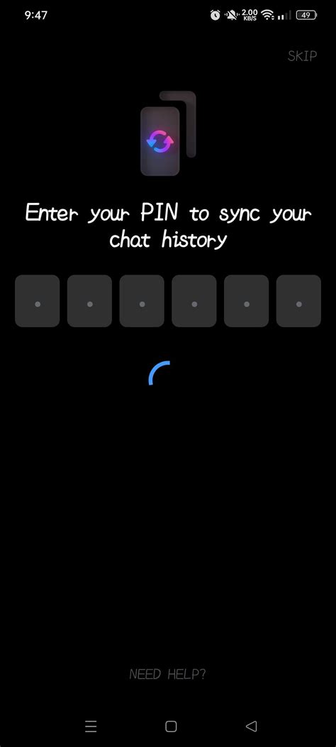 Image result for Messenger Forced to Create Pin Android