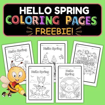 Image result for Hello Spring Coloring Pages Printable