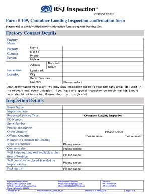 Image result for Container Loading Form