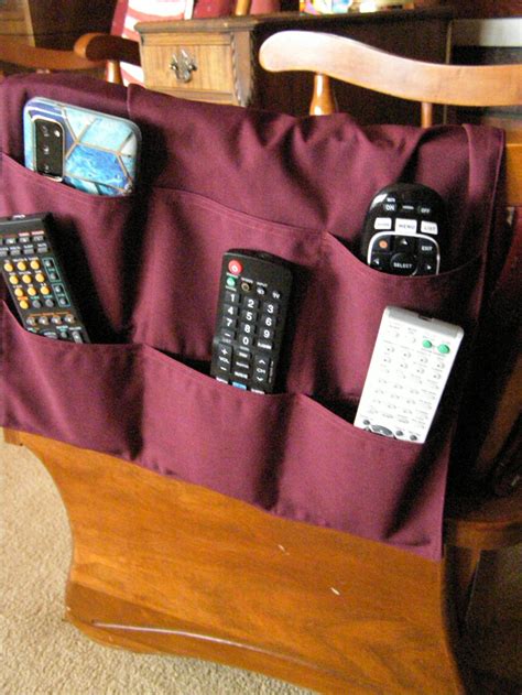 Burgundy Remote Control Organizer Caddy 6 Pocket - Etsy