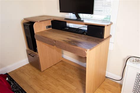 Image result for Custom Made Computer Desk