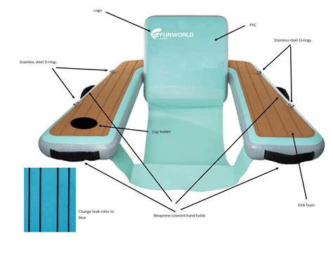Image result for Inflatable PVC Boats Chair