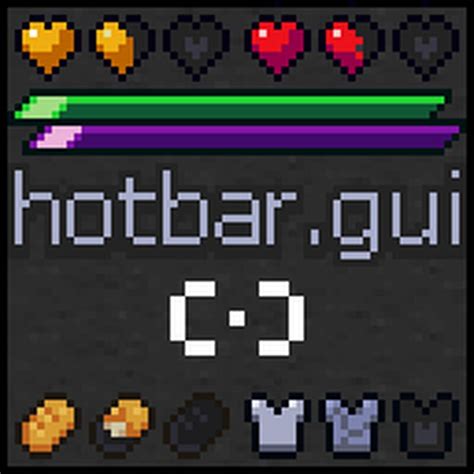 Image result for Hot Bar GUI Resource Pack Java Edition
