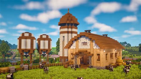 Image result for How to Build Minecraft Barns