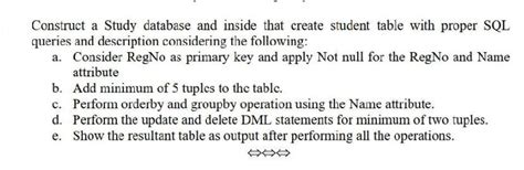 Image result for Create a Student Table Using SQL Queries