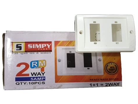 Image result for 2 Module PVC Box