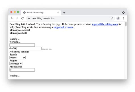 Image result for Block Bench Loading Error