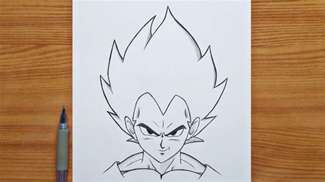 Image result for Tutorial Drawing Vegeta
