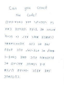 Image result for Code-Breaking Leter