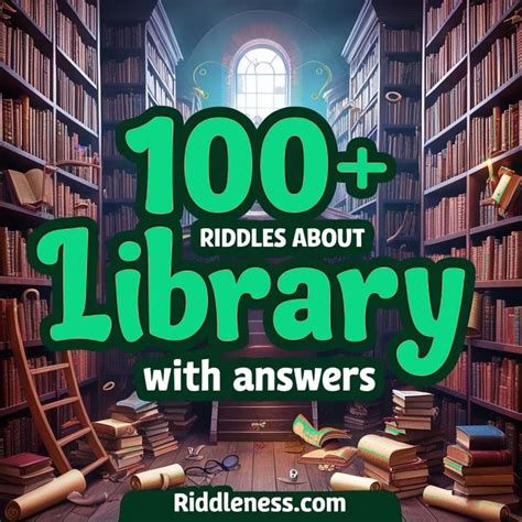 Image result for Library Riddles