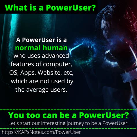 Image result for Example of a Power User
