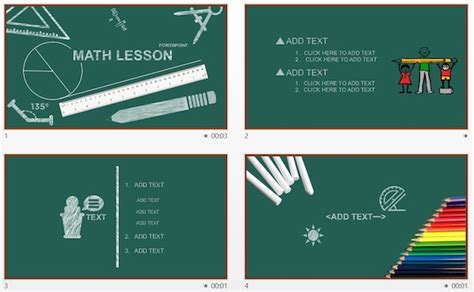 Math Powerpoint Backgrounds