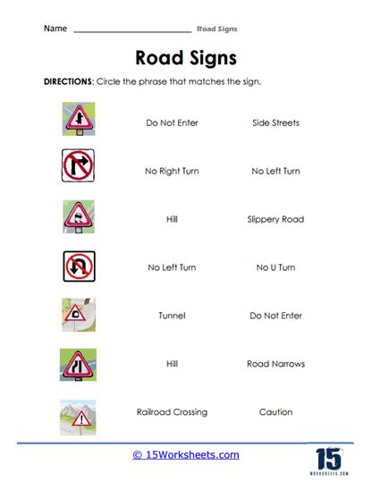 Image result for Drivers Ed Signs Practice Test