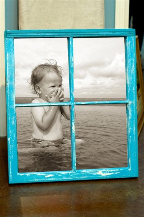 Image result for DIY Picture Frame Using Old Window