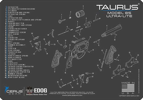 Image result for Taurus Model 85 Exploded View Diagram
