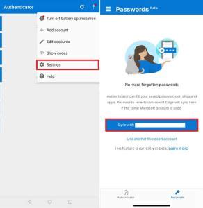 Image result for Microsoft Authenticator Password Manager
