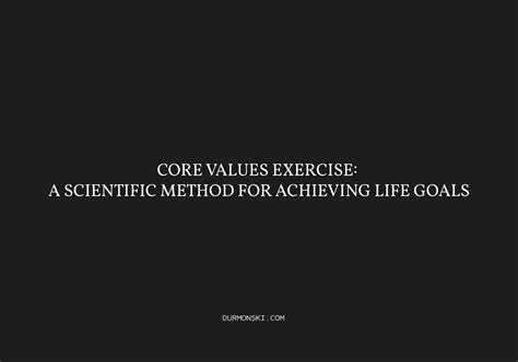 Image result for Core Values Exercise