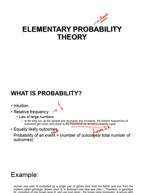 Image result for Explain Probability in Elementary Stats