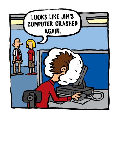 Image result for Computer Crash Humorous