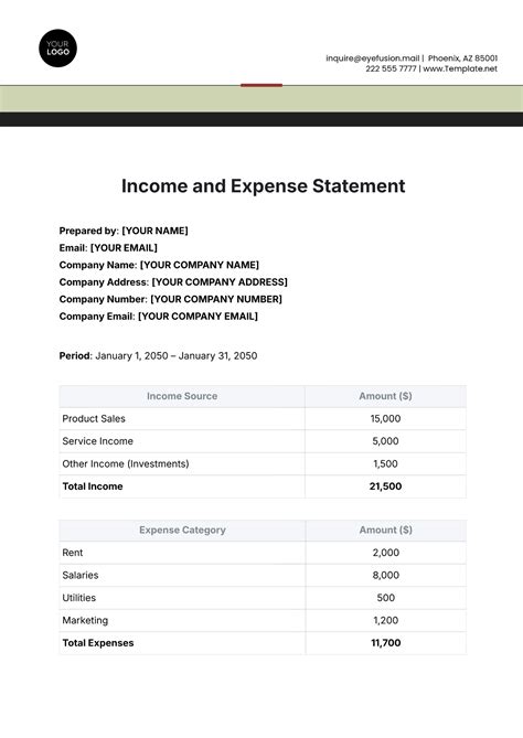 Image result for Income Statement Example with Finance Charge Statement Example