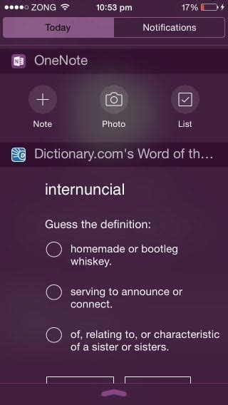 Image result for OneNote Widget
