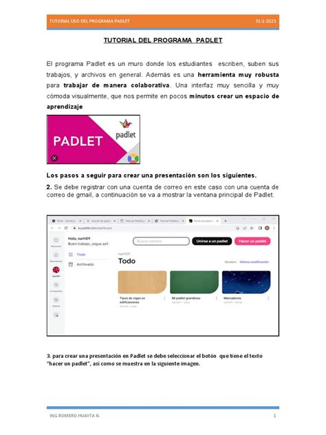Image result for Tutorial Padlet PDF