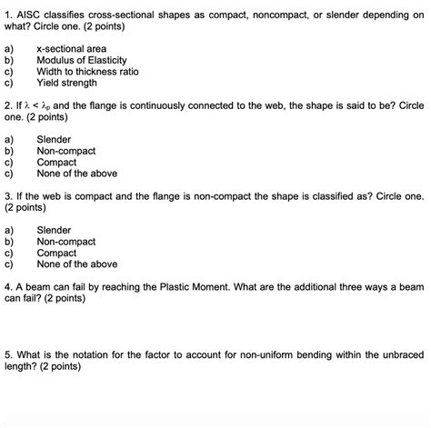 Image result for AISC Compact vs Slender