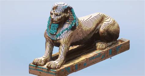 Image result for Statue Sphinx Minecraft Small
