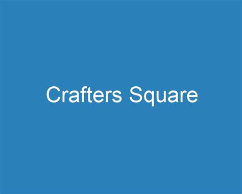 Image result for Crafters Square.com